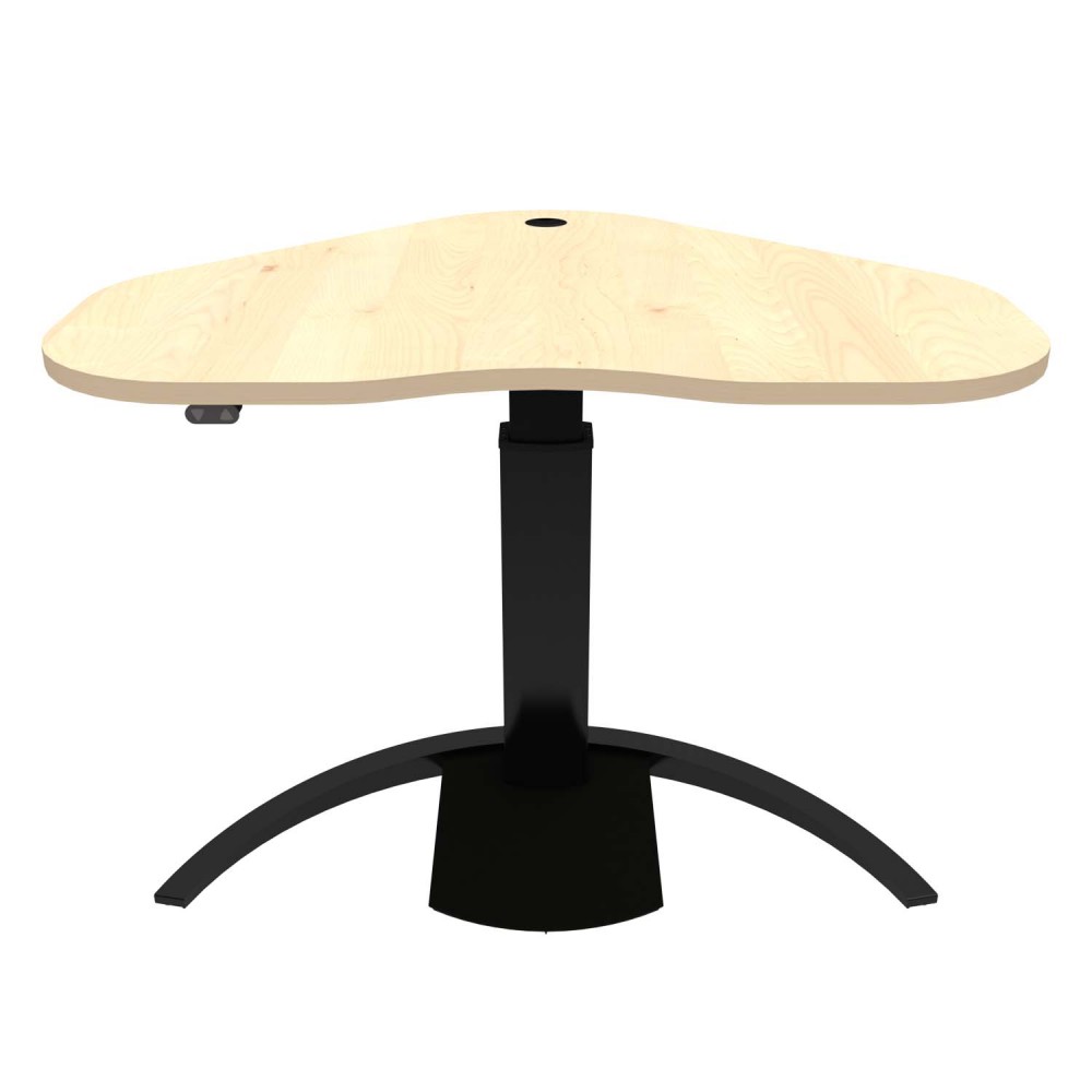 Ergonomic Desk With One Leg Conset 501-19