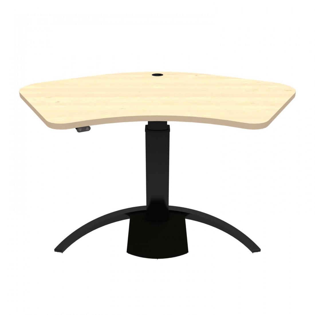 Ergonomic Desk With One Leg Conset 501-19
